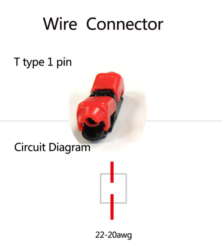 low voltage wire connectors quick splice 22-20 awg extension cable