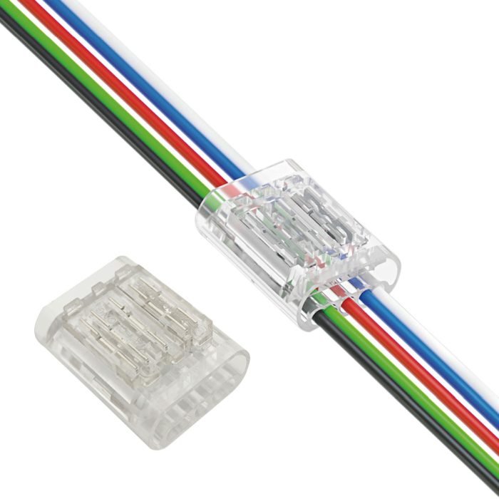 Lever-Nuts Compact Wire Conductor Connectors - DIY Splicing into 2/3/4/5